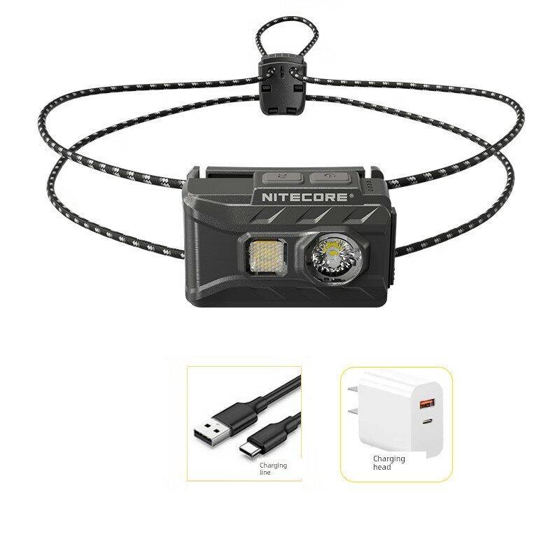NITECORE nu20 classic налобный фонарь с зарядным кабелем, легкий фонарь для бега по ночным трекам