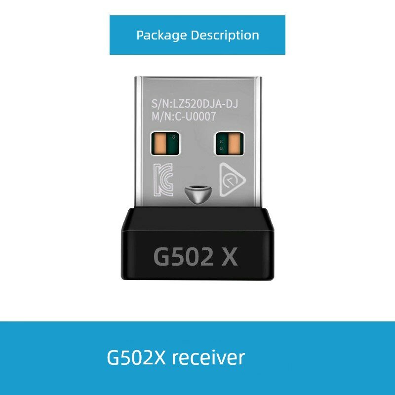Беспроводной приемник для мыши Logitech G502X Bluetooth совместимость для игровых мышей