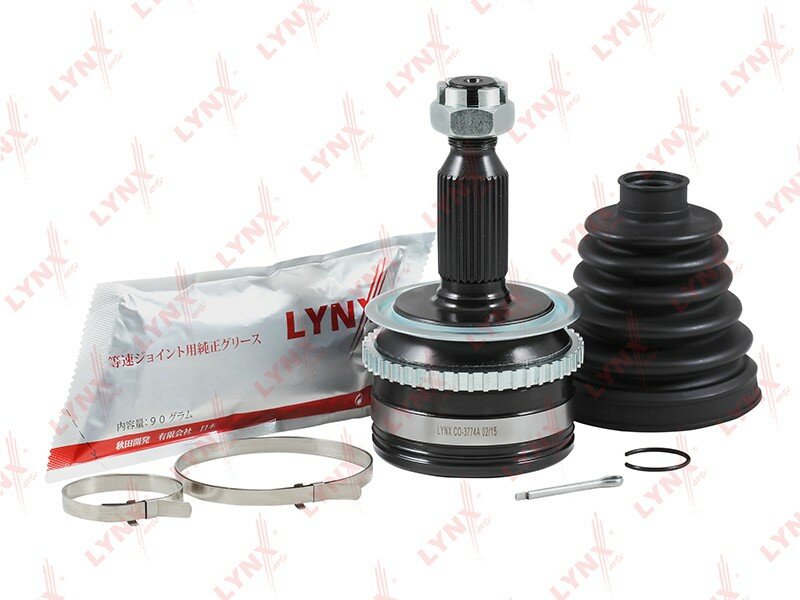 ШРУС наружный LYNX AUTO CO-3774A Mitsubishi L200 2.5D 05->, Pajero Sport 3.2D-3.5 08->, комплект
