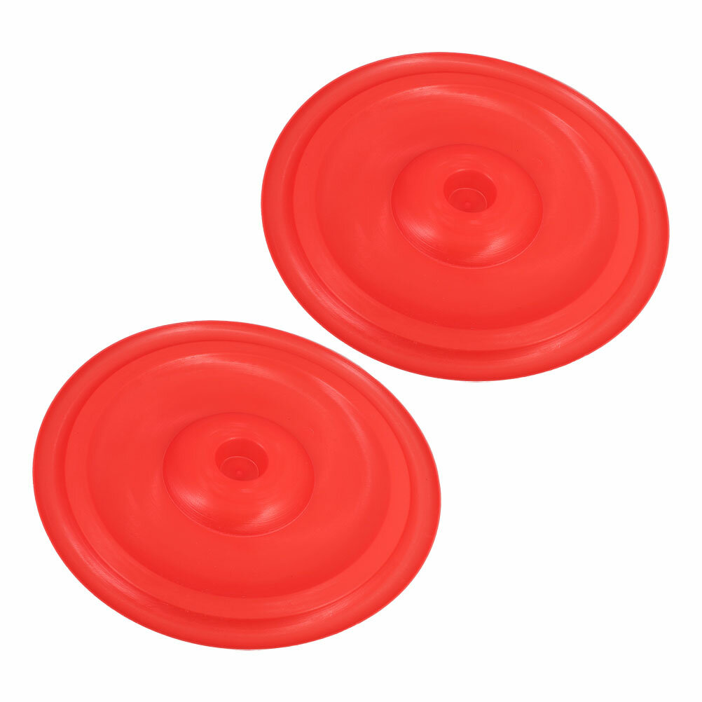 Круглые пластиковые крышки для ведер красного цвета, в наборе 2 шт для домашнего использования