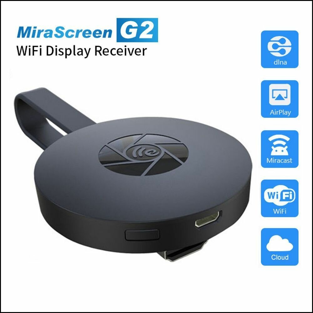 WiFi ТВ-ресивер 1080p Беспроводной HDMI-дисплея адаптер 2.4G MiraScreen Cast зеркальное отображение DLNA Airplay Miracast для iOS, Android, Windows