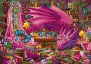 Набор для вышивания крестом Letistitcр , The Reading Realm, 45*32см, L9970