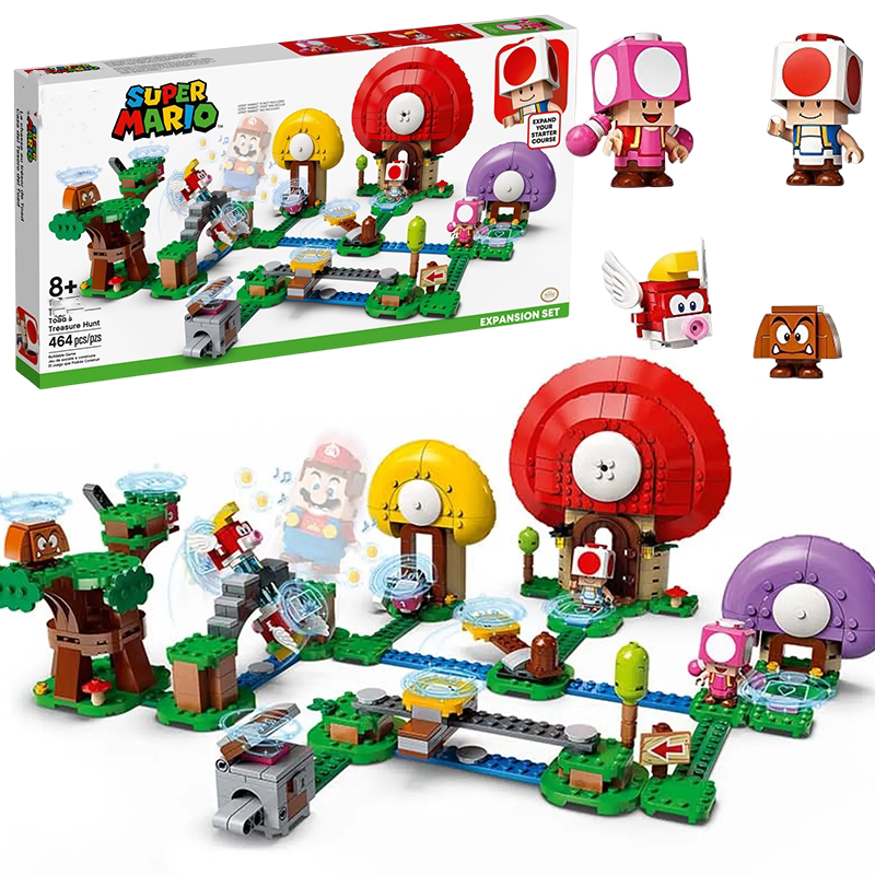 Набор LEGO Супер Марио Грибок Приключения Сокровища - Сборная Игрушка 71360/71439