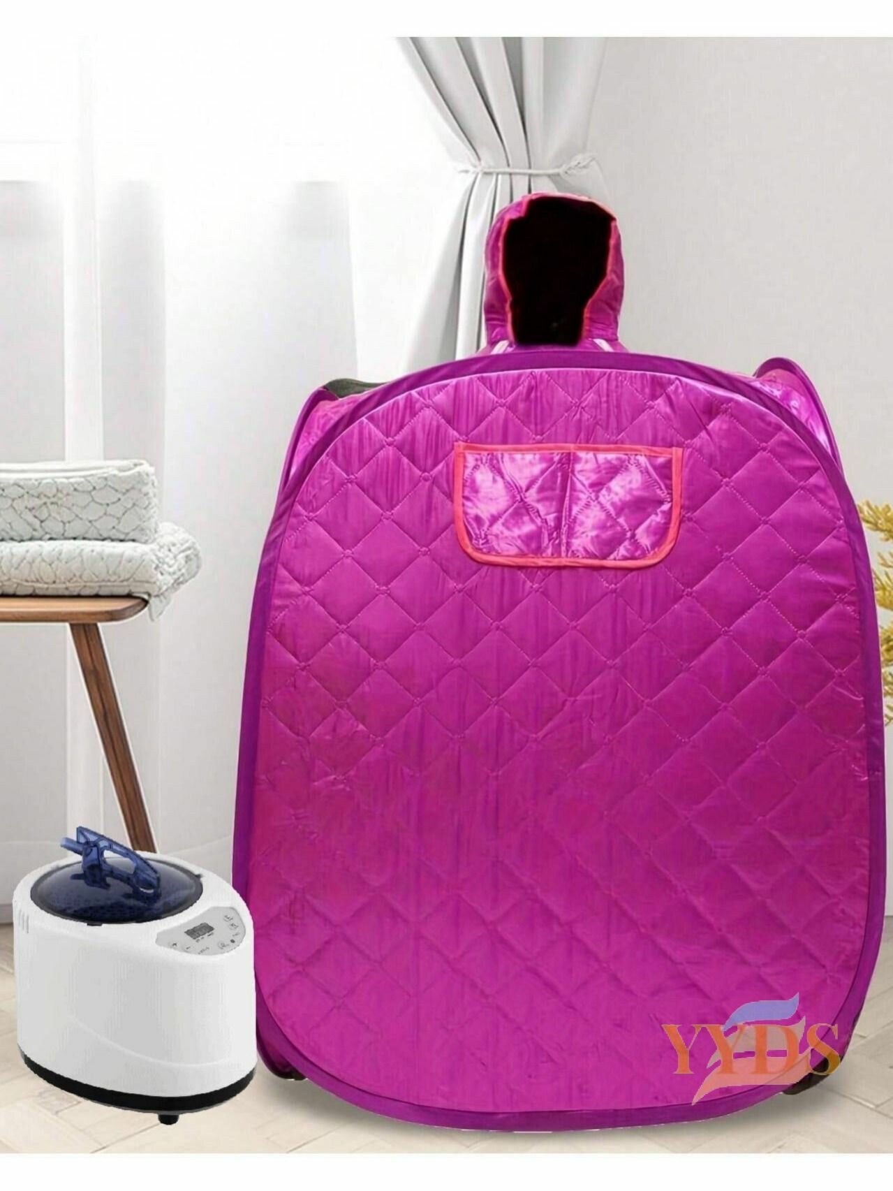 Портативная паровая сауна, индивидуальный домашний спа - салон Используется ниже 175 см в высоту.