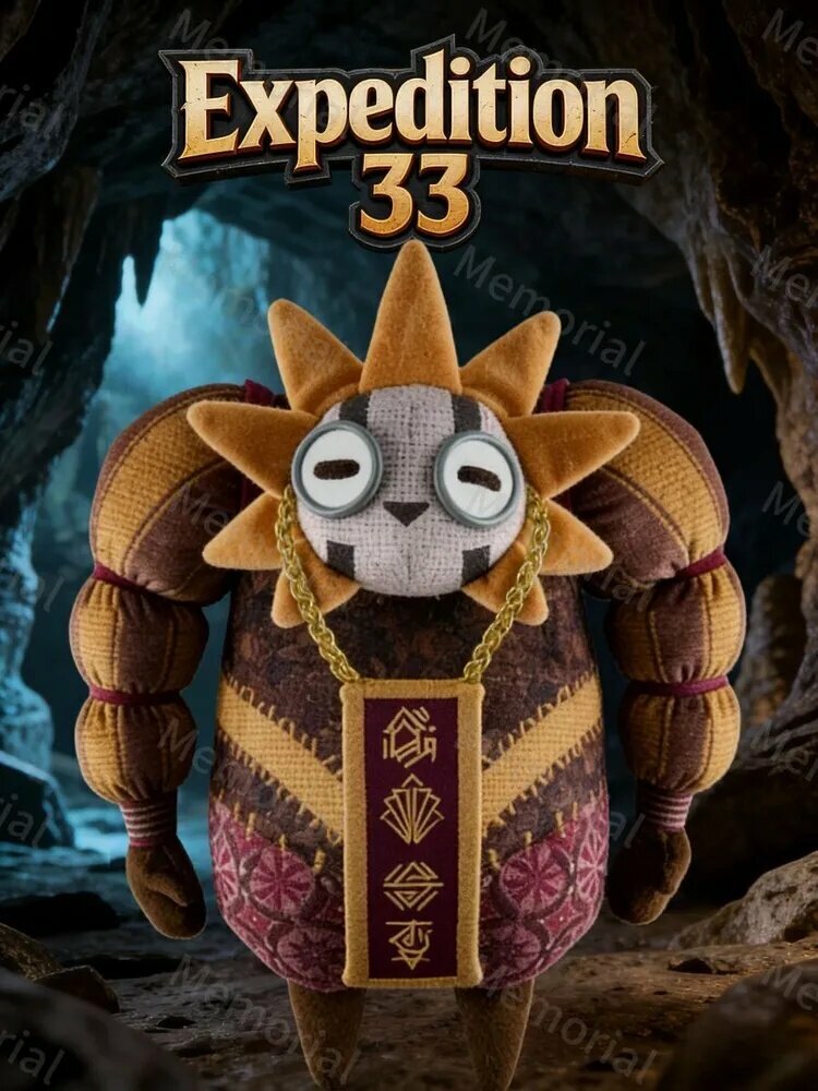 Плюшевая игрушка Clair Obscur Expedition 33 Esquie