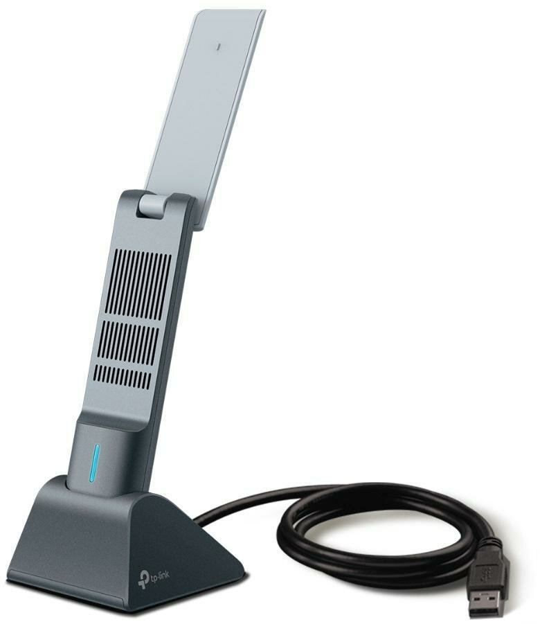 Сетевой адаптер WiFi USB TP-Link Archer TX20UH, Wi-Fi AX1800 USB 3.0 (ант. внеш. несъем.) 2ант. (упак:1шт)