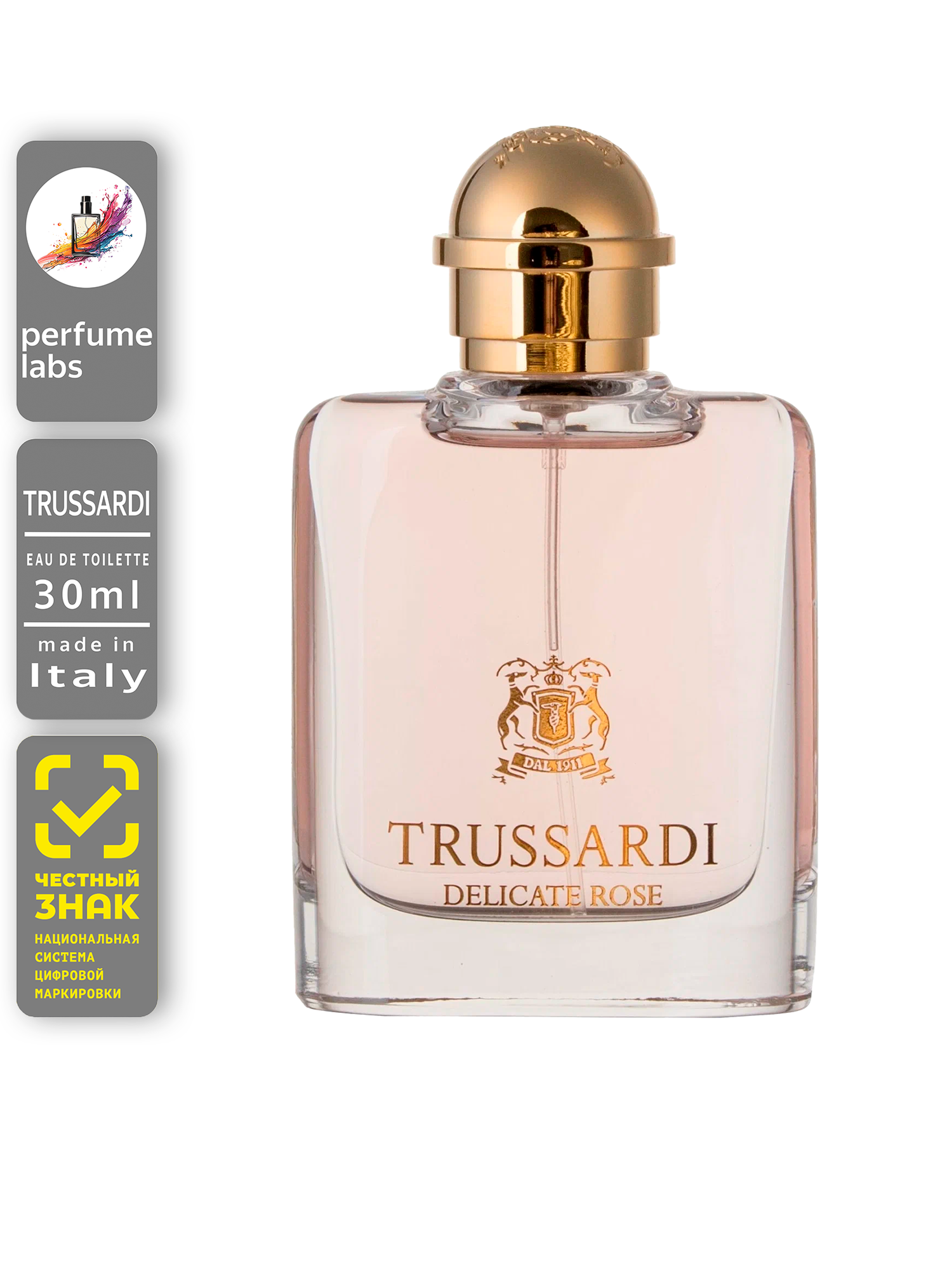 TRUSSARDI туалетная вода Delicate Rose pour Femme edt 30ml