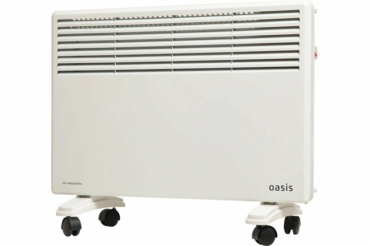 Конвектор OASIS EK-15, электронное управление, монолитный нагревательный элемент, 1,5 кВт
