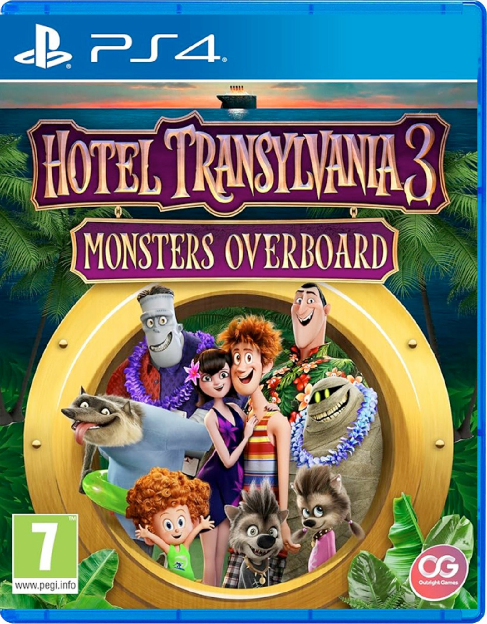 Hotel Transylvania 3: Monsters Overboard (английская версия) (PS4) диск