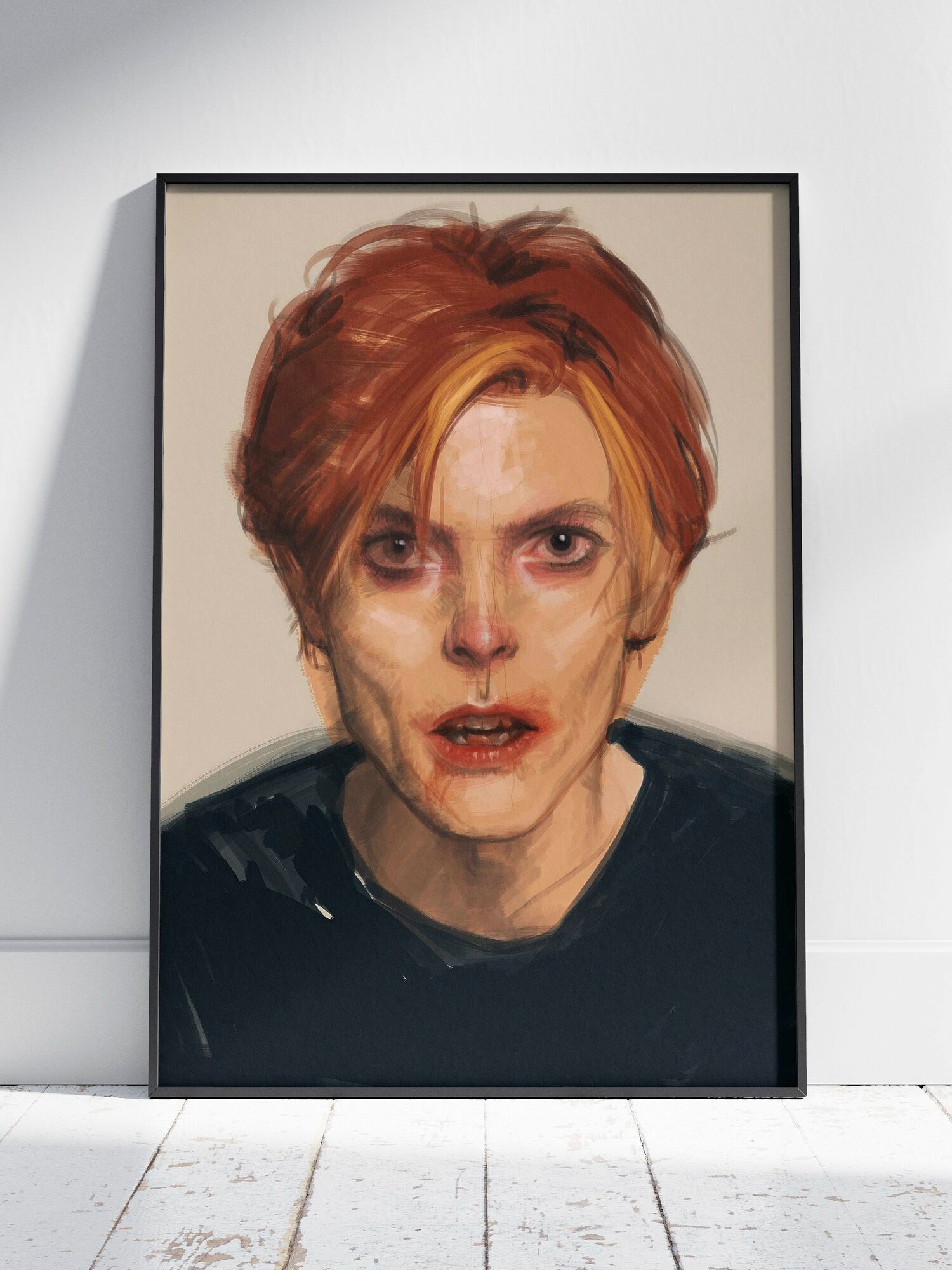 Плакат на стену для интерьера Дэвид Боуи (David Bowie 49) - Постер по актеру фильма, кино, сериала формата A4 (21x30 см)