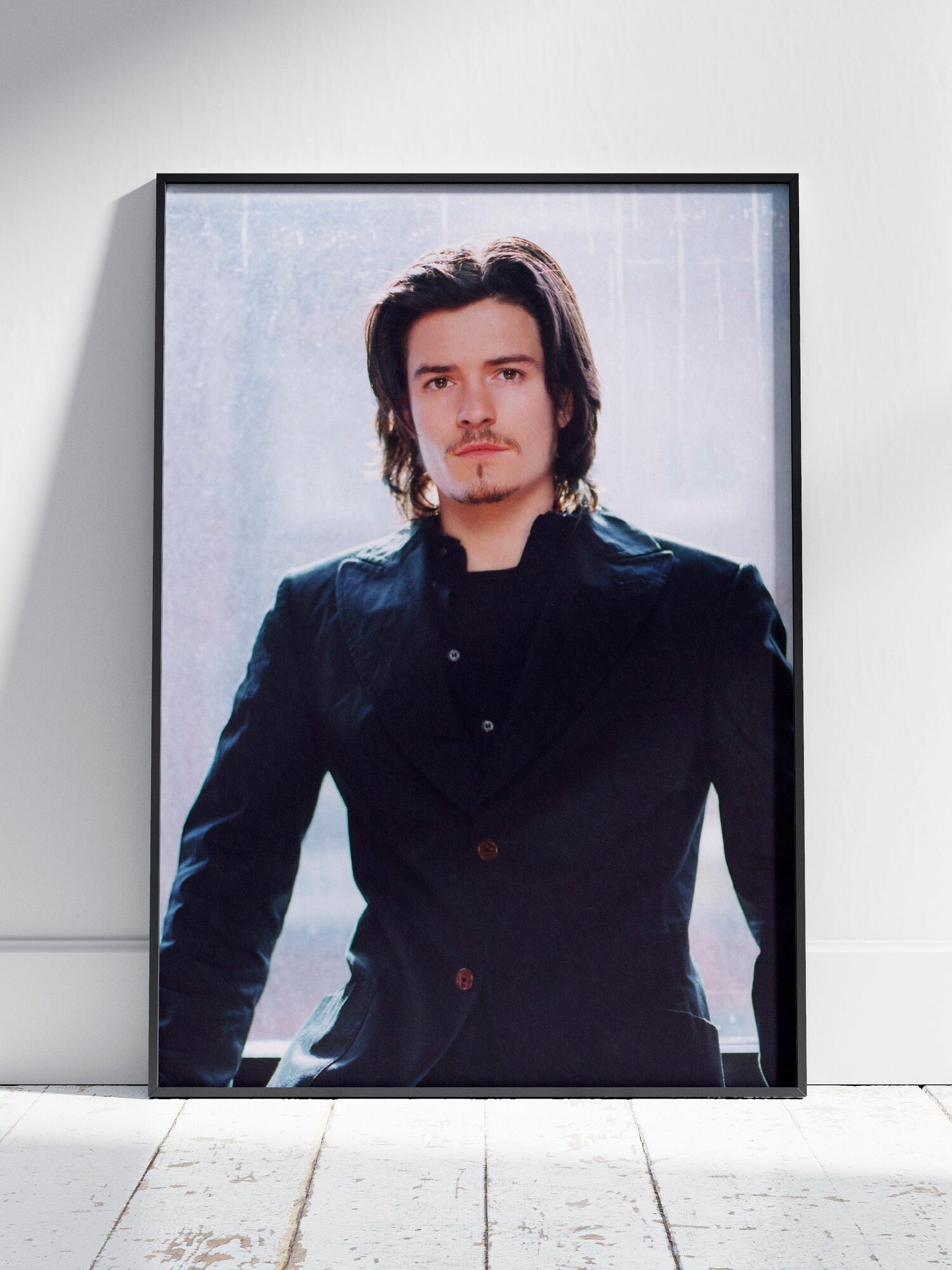 Плакат на стену для интерьера Орландо Блум (Orlando Bloom 27) - Постер по актеру фильма, кино, сериала формата A4 (21x30 см)