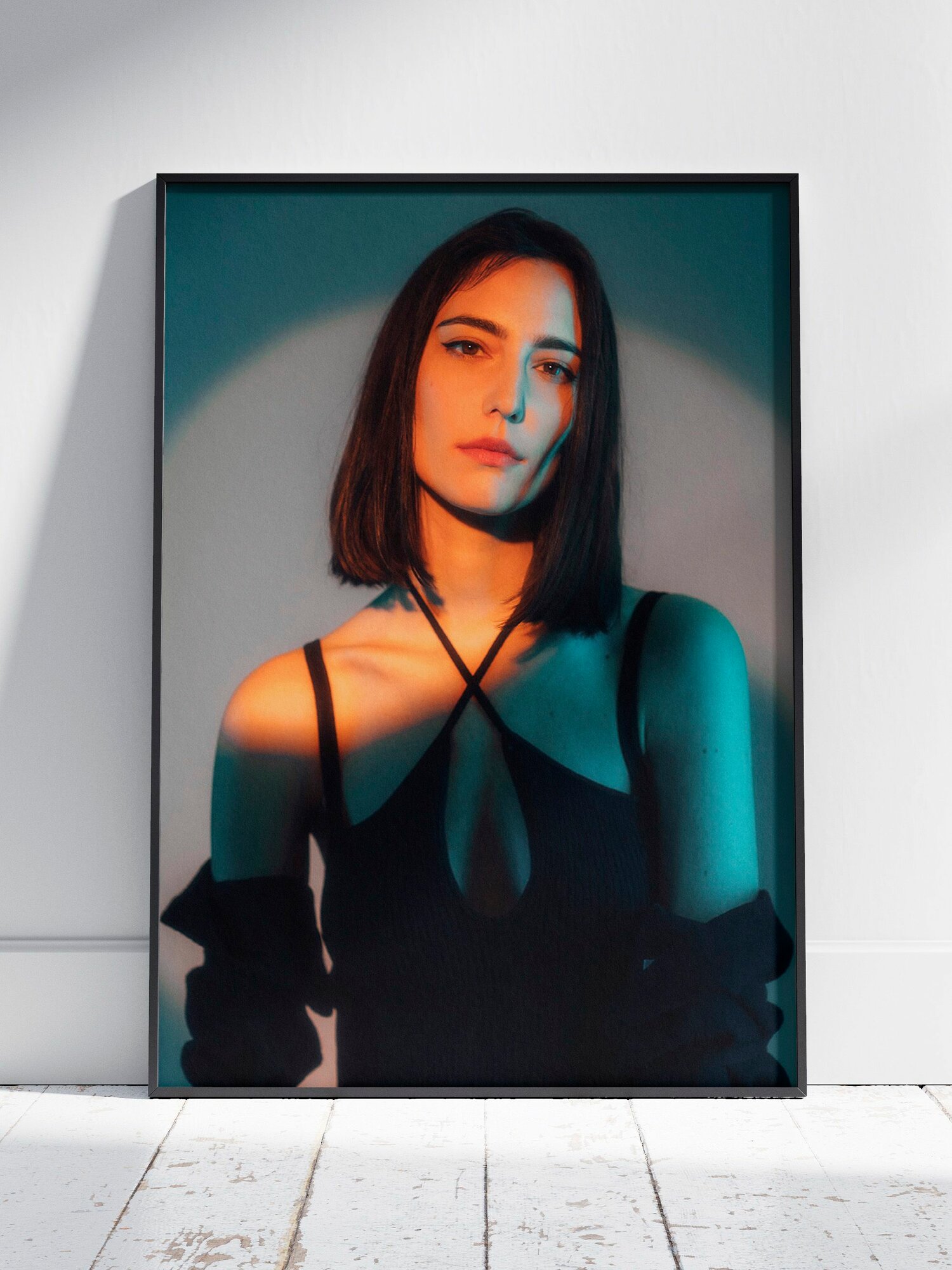 Плакат на стену для интерьера Амели Ленс (Amelie Lens 4) - Постер по модели, бренду и моде формата A4 (21x30 см)