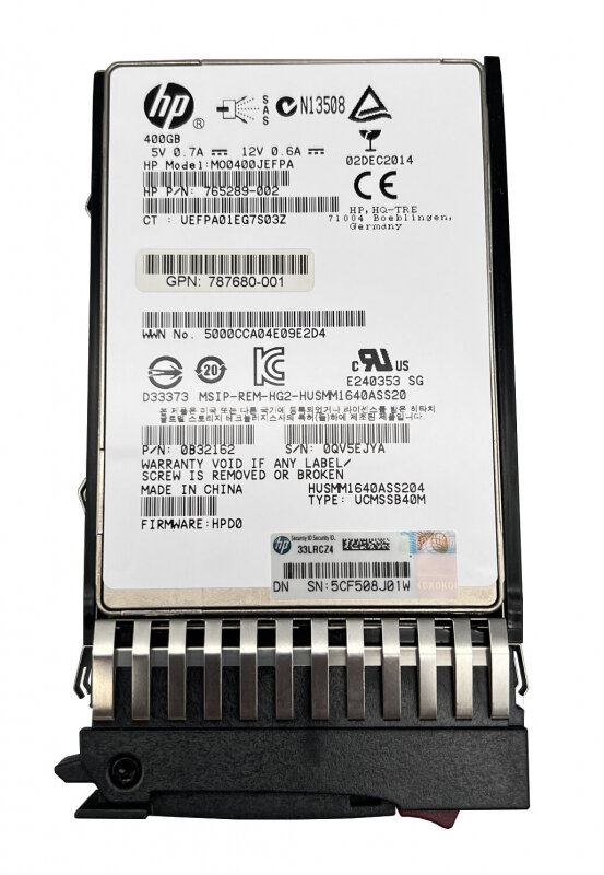 Жесткий диск HP MSA 787336-001 400Gb SAS 2,5" SSD
