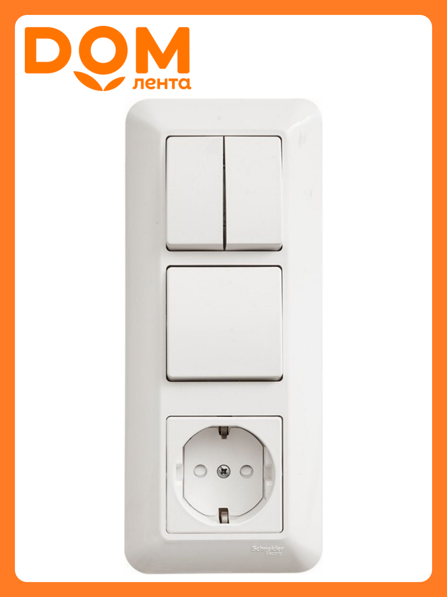 Комбинированный блок Schneider Electric Blanca BK2VR-008A-BI