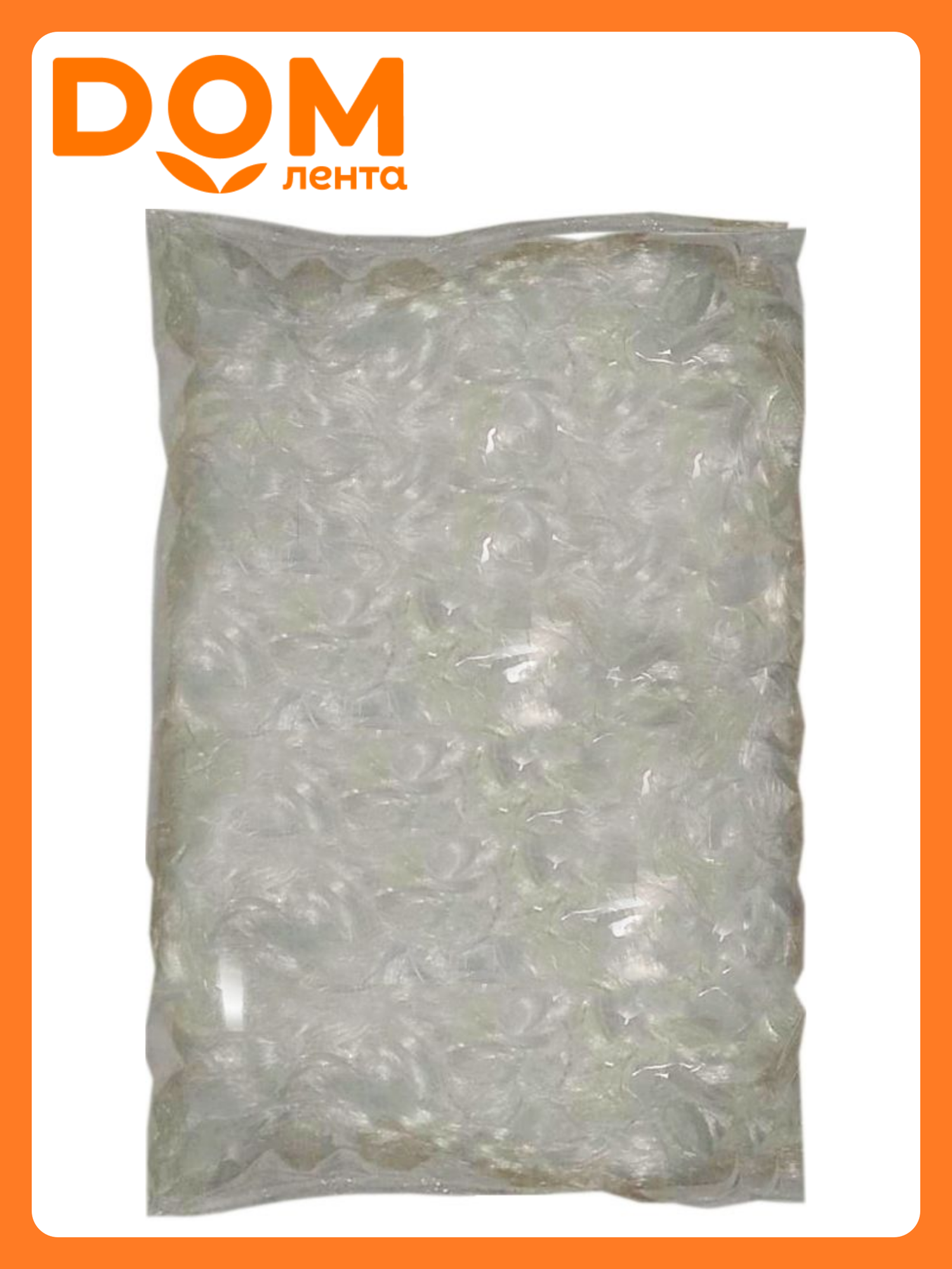 Фиброволокно Obern 12 мм для наливных полов и стяжек 10 кг