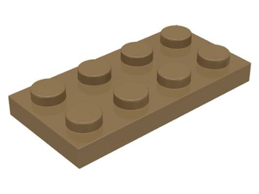 Деталь Lego 3020 Plate 2 x 4