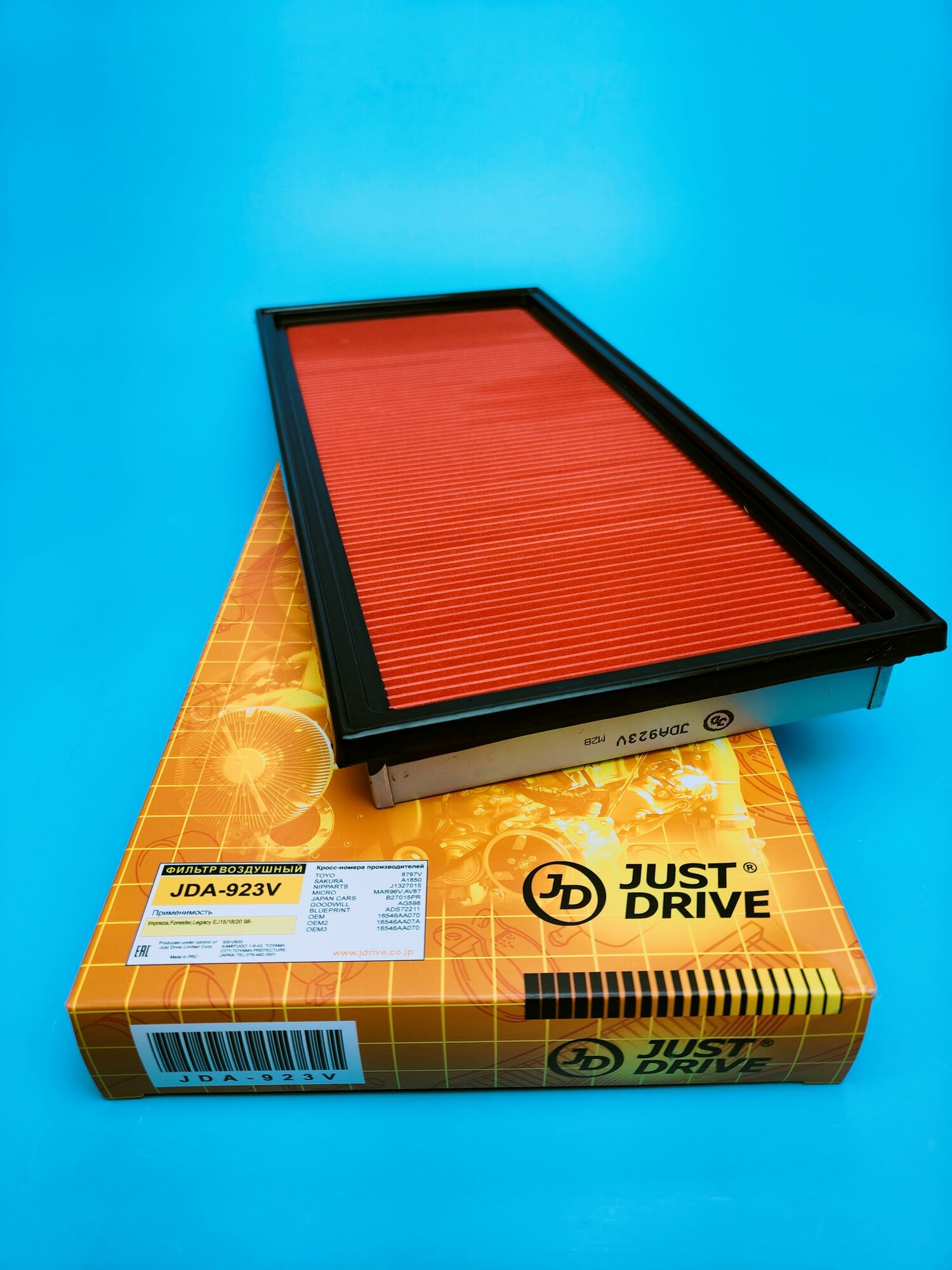 Фильтр воздушный Forester, Impreza, Legacy, Outback, субару форестер, импреза, легаси, аутбек