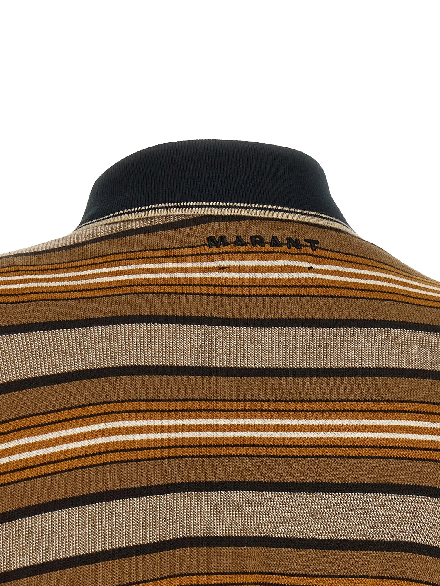 Платье Isabel Marant Isea striped dress, размер 38, коричневый — фото 1