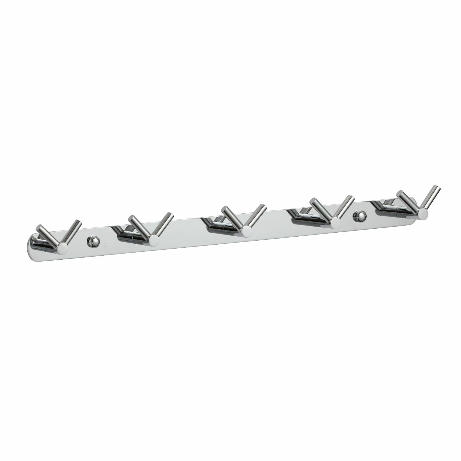 Планка с крючками Savol S-007225, хром