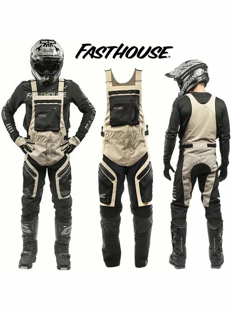 FastHouse Мотозащита, размер: XXXL, цвет: хаки