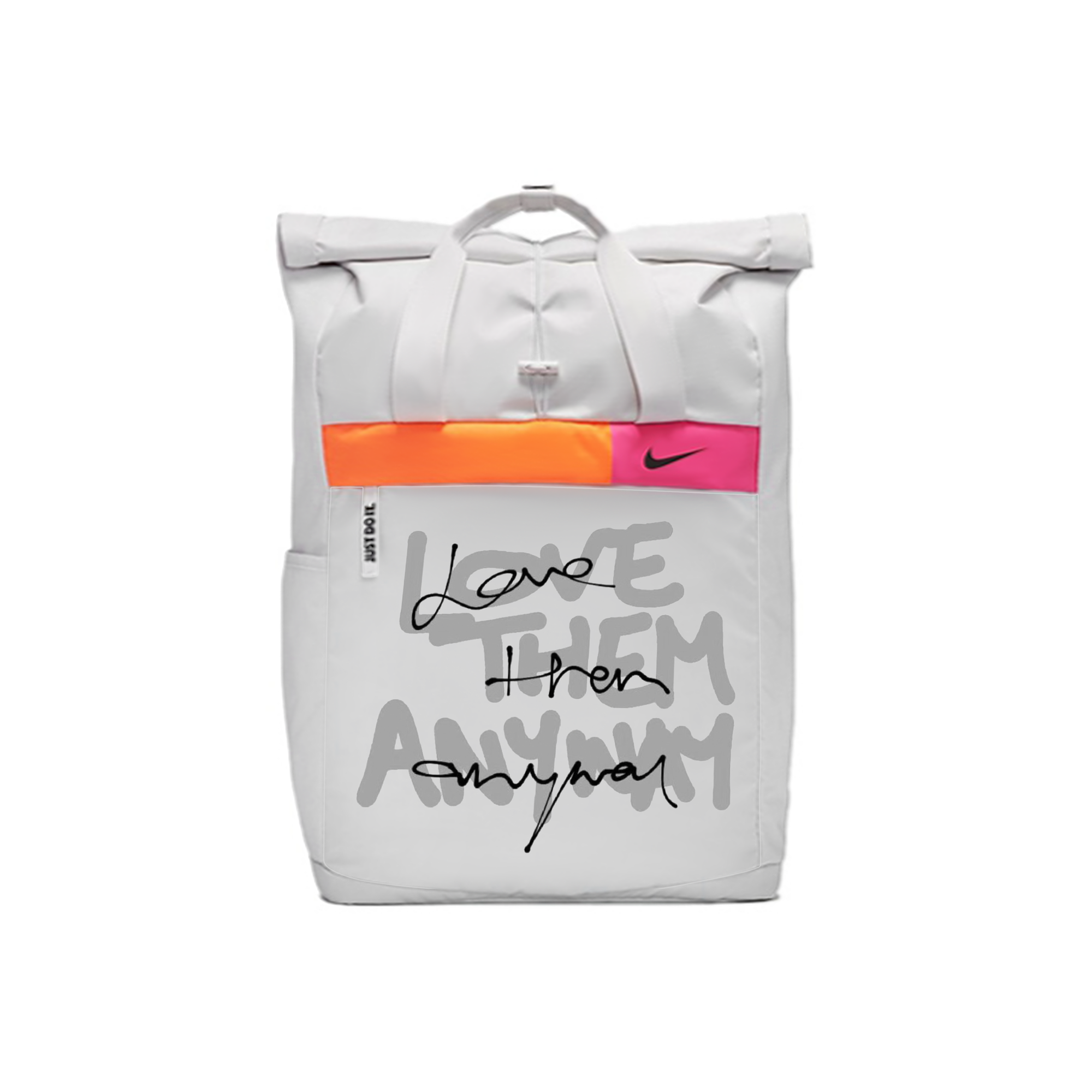 Рюкзак унисекс Nike Love Anyway Amber Fabric, светло-серебристый