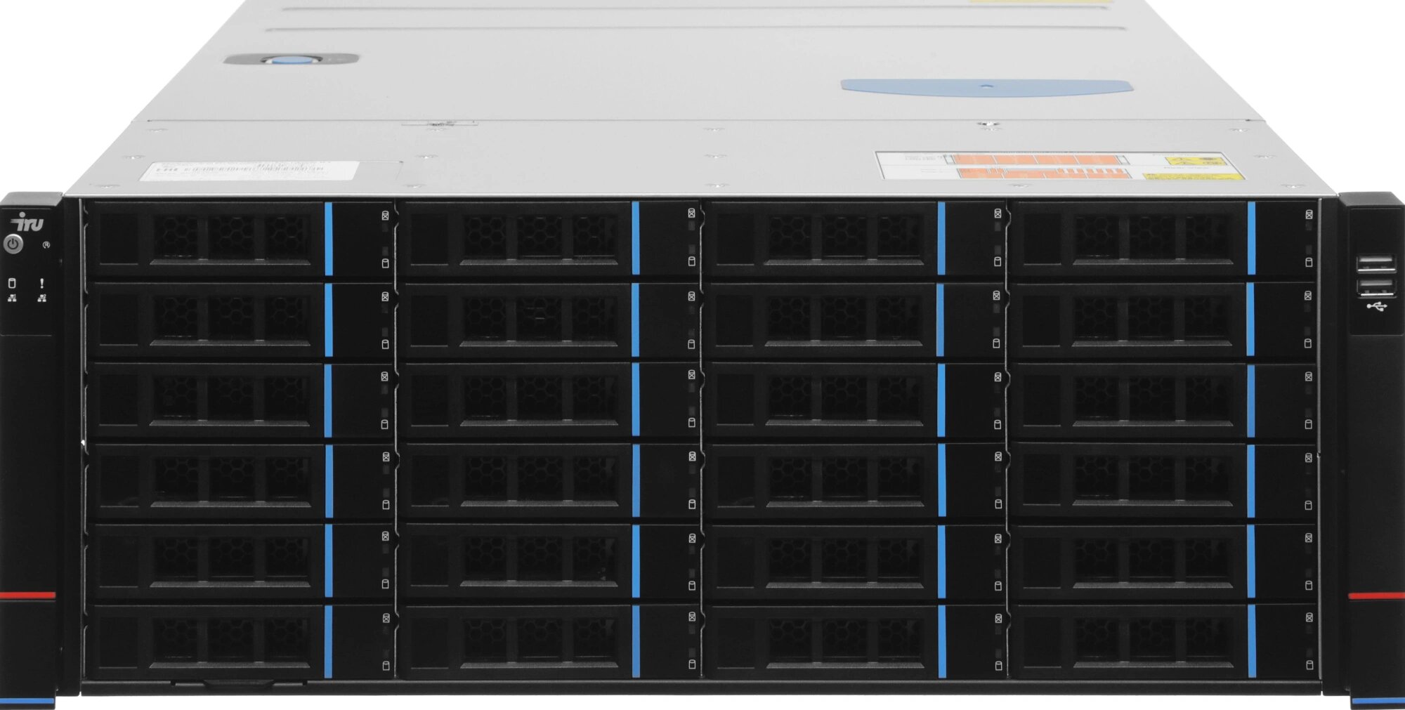 Сервер IRU Rock s4136p 1x6248 2x16Gb 1x500Gb M.2 SSD 9361-16i AST2500 2xGigEth 2x1600W w/o OS (2158981)