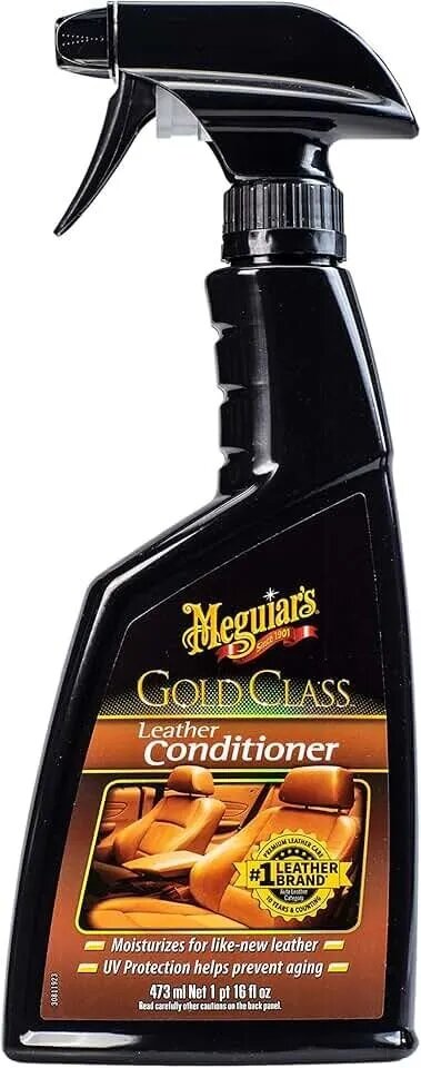 Meguiar's Gold Class Leather Conditioner Кондиционер для кожи салона 473 мл, 1 шт.