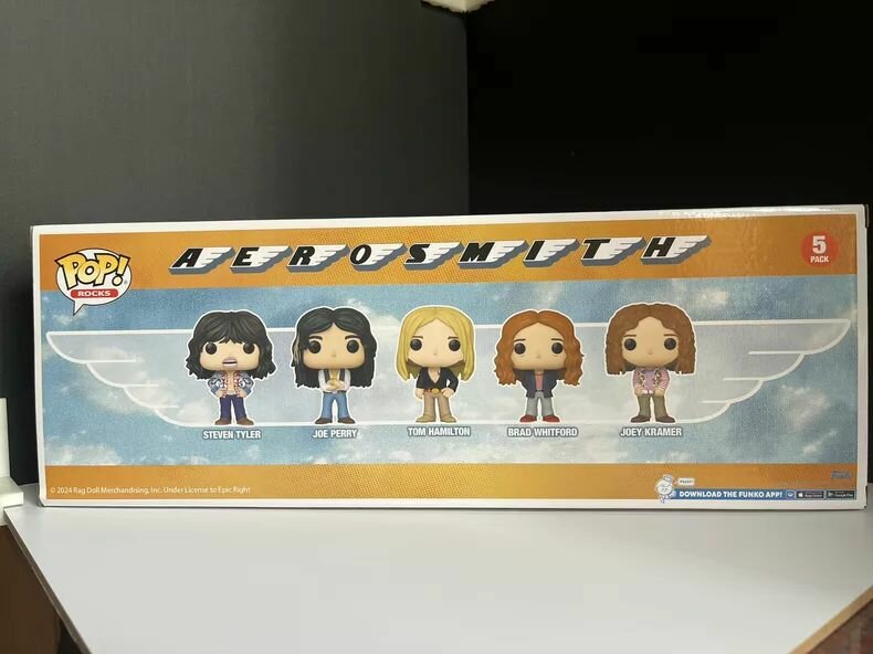 Набор фигурок группы Aerosmith (Pop! Rocks)