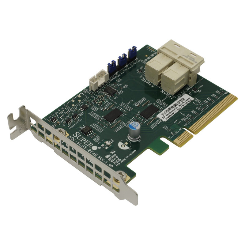 Контроллер SuperMicro AOC-SLG3-2E4R PCI-E8x — фото 1