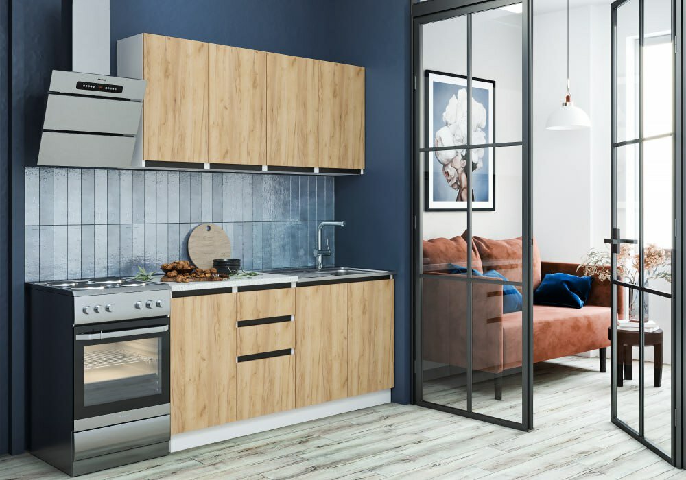 Кухонный гарнитур Стиль 1,6 м