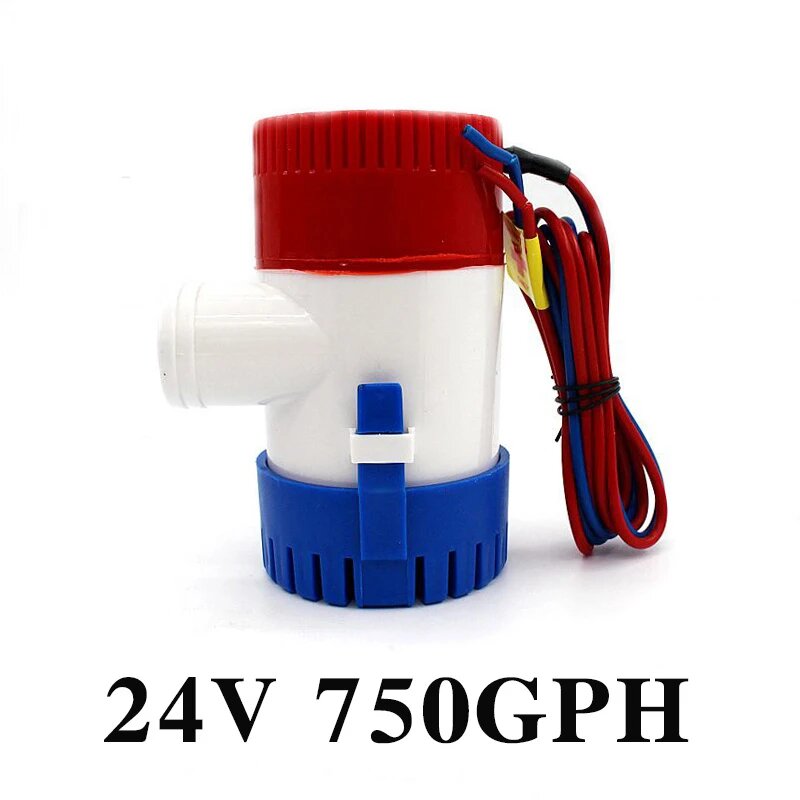 Погружной насос 24V, 750GPH