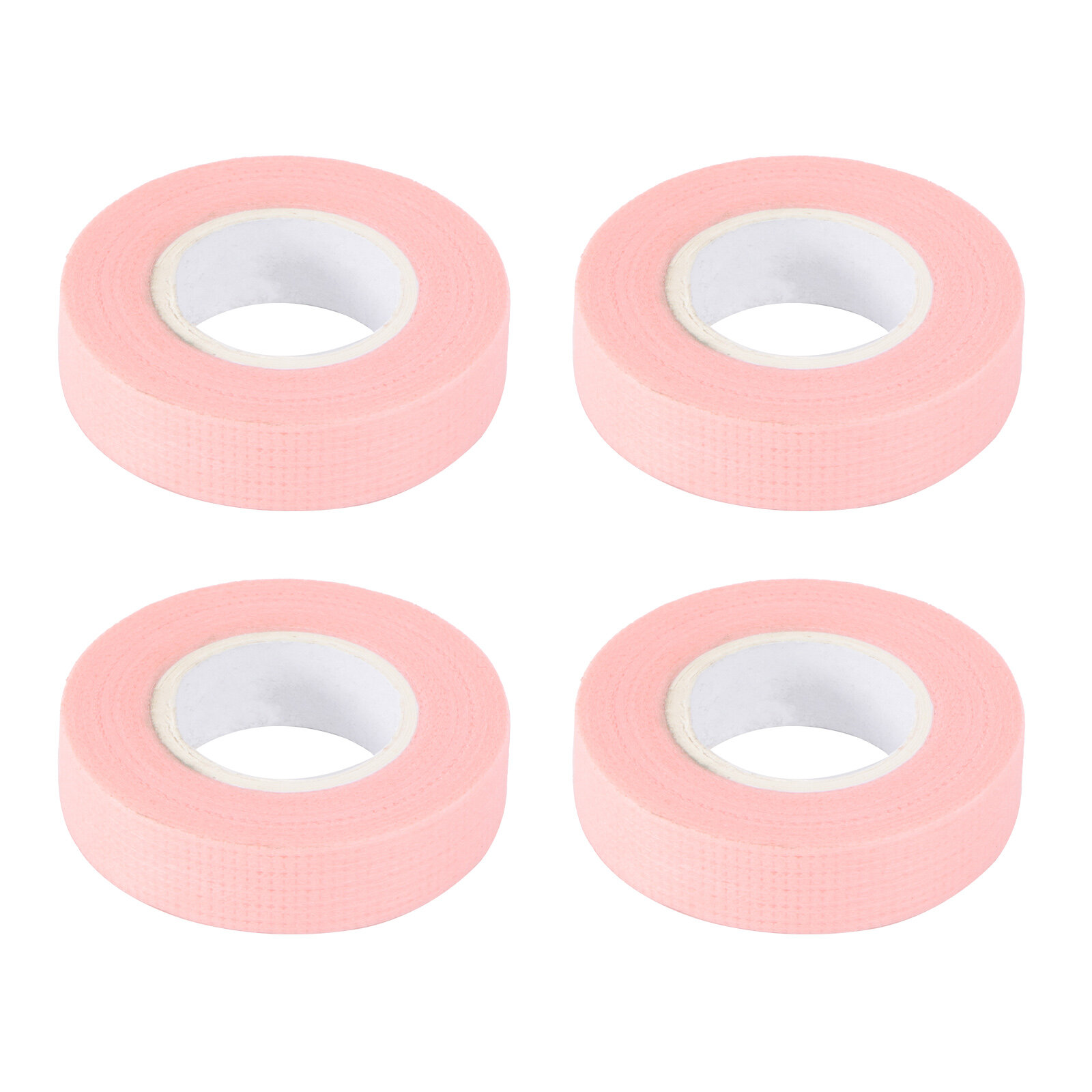 Лента для наращивания ресниц, изоляционная лента для пересадки ресниц, лента для разделения верхних ресниц, дышащая розовая лента (4 шт.)