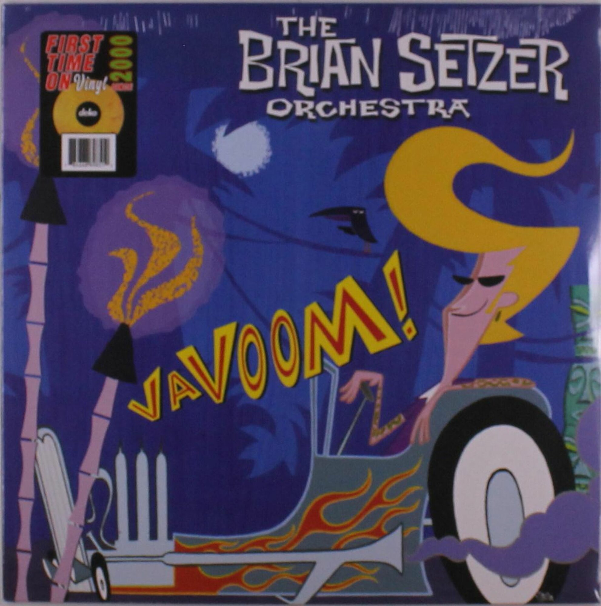 Виниловая пластинка Brian Setzer - Vavoom (Caravan Yellow Vinyl) (LP) (1 LP)