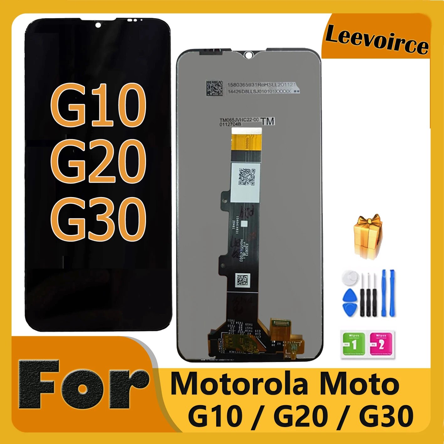 ЖК-дисплей для Motorola Moto G20 G10/G30 в сборе, Original G20 Frame