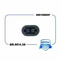 Резинка крепления глушителя chevrolet lanos, aveo, epica, captiva Brave BR. RP.4.38