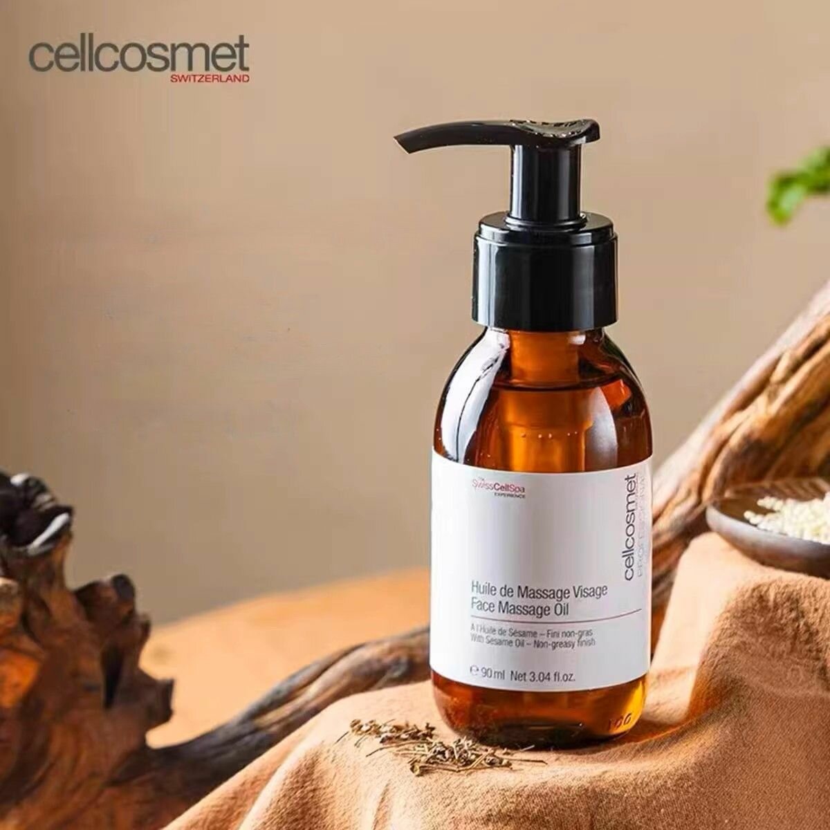 Ультрапитательное и омолаживающее масло для массажа лица Cellcosmet Face Massage Oil 90 мл - Эликсир молодости и сияния для вашей кожи