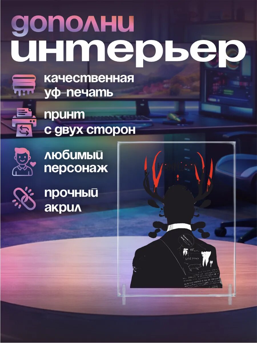 Постер интерьерный Сериал Ганнибал — фото 1