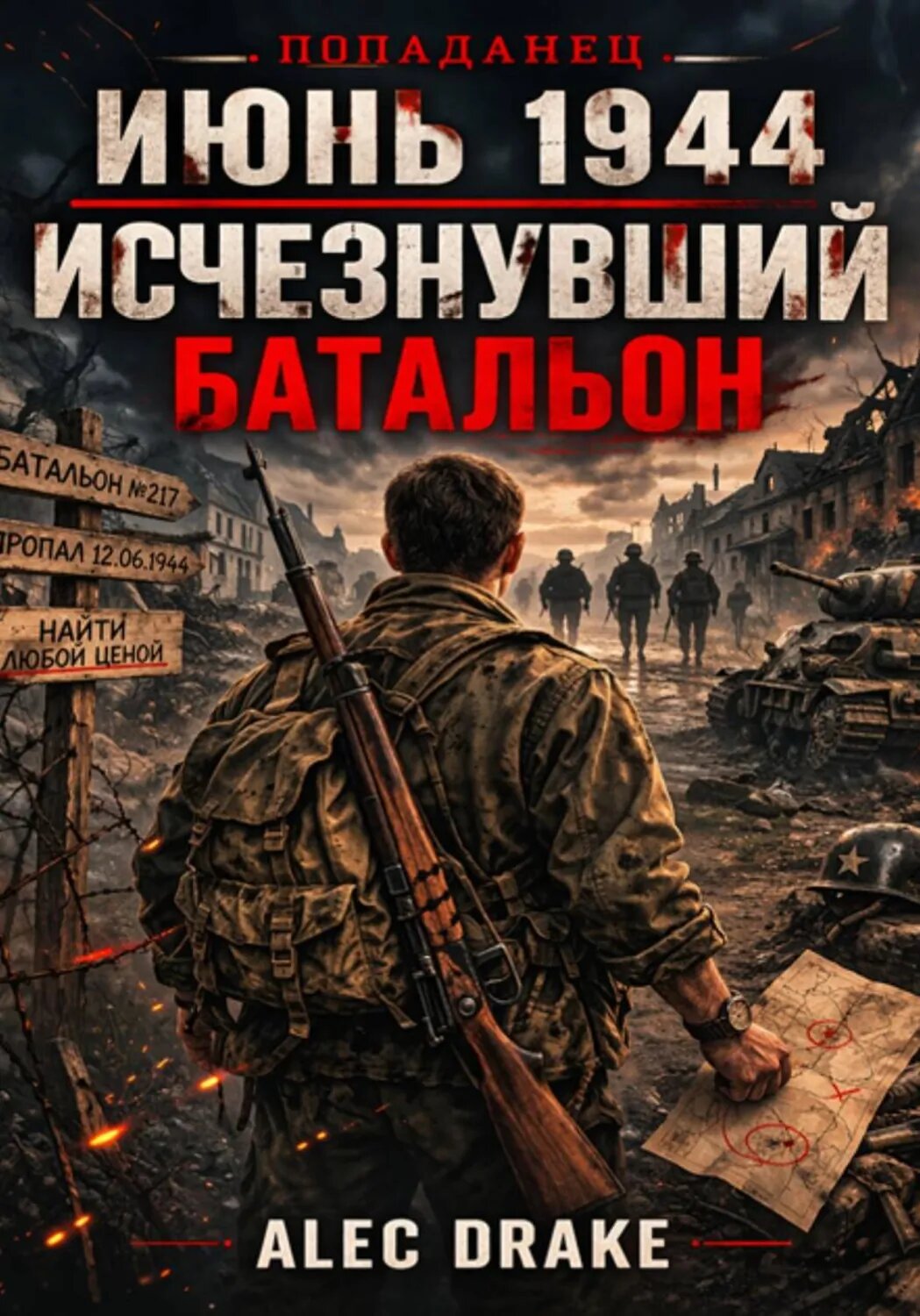 Попаданец. Июнь 1944. Исчезнувший батальон [Цифровая книга]
