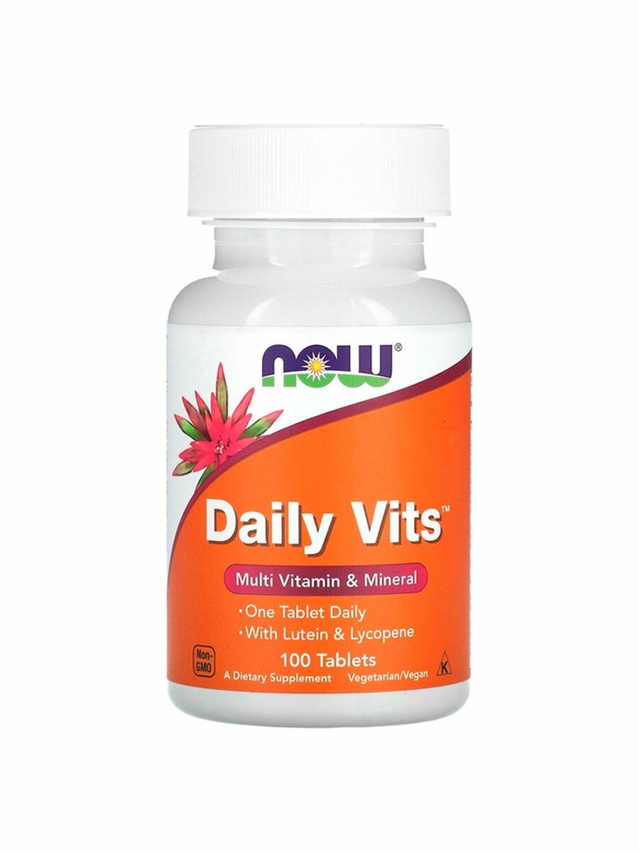 NOW Daily Vits Multi 100 таблеток