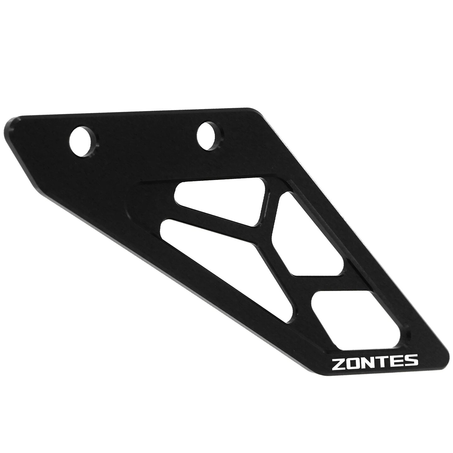 Защитный кожух цепи и нижняя защита заднего маятника для Zontes 703F 2024-2026: Zontes Black