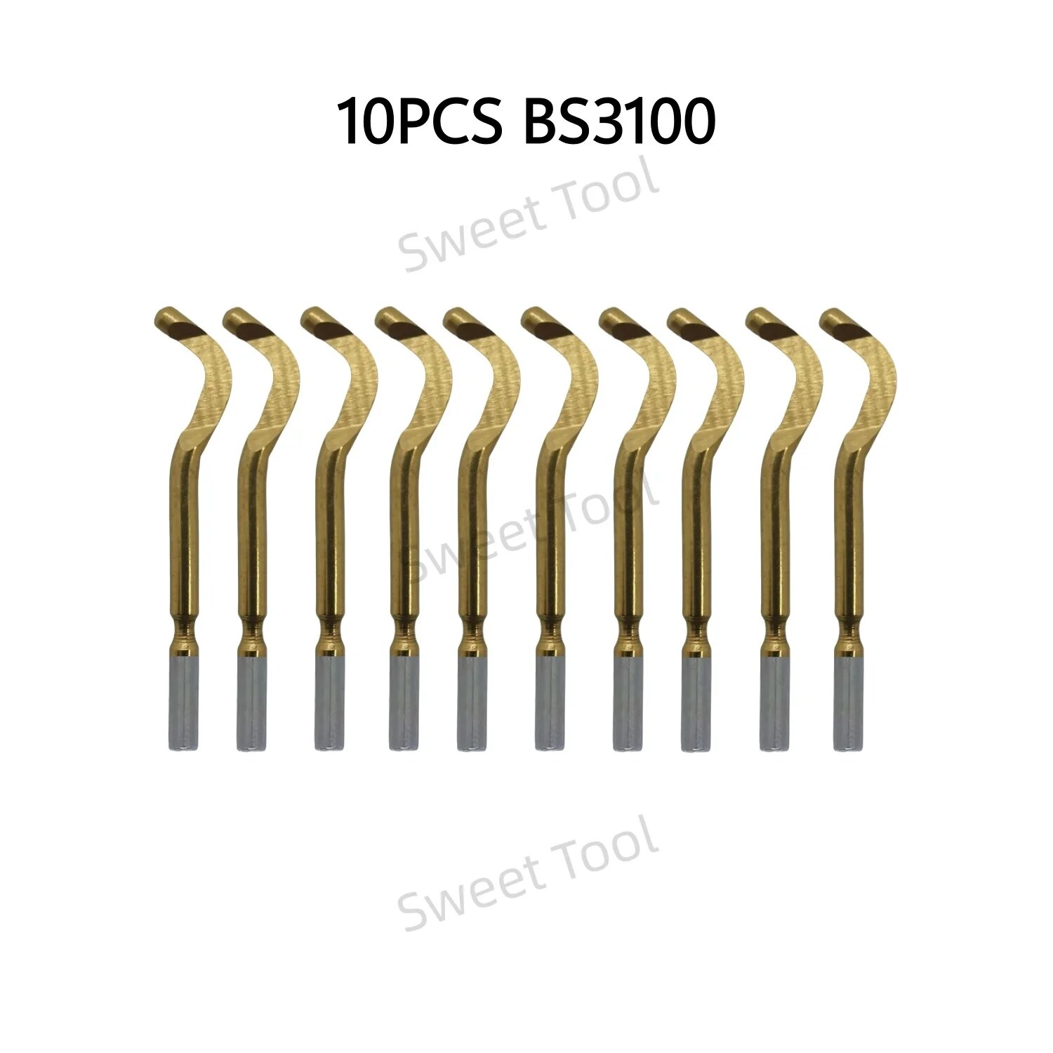10PCS BS3100 Лезвия для снятия заусенцев