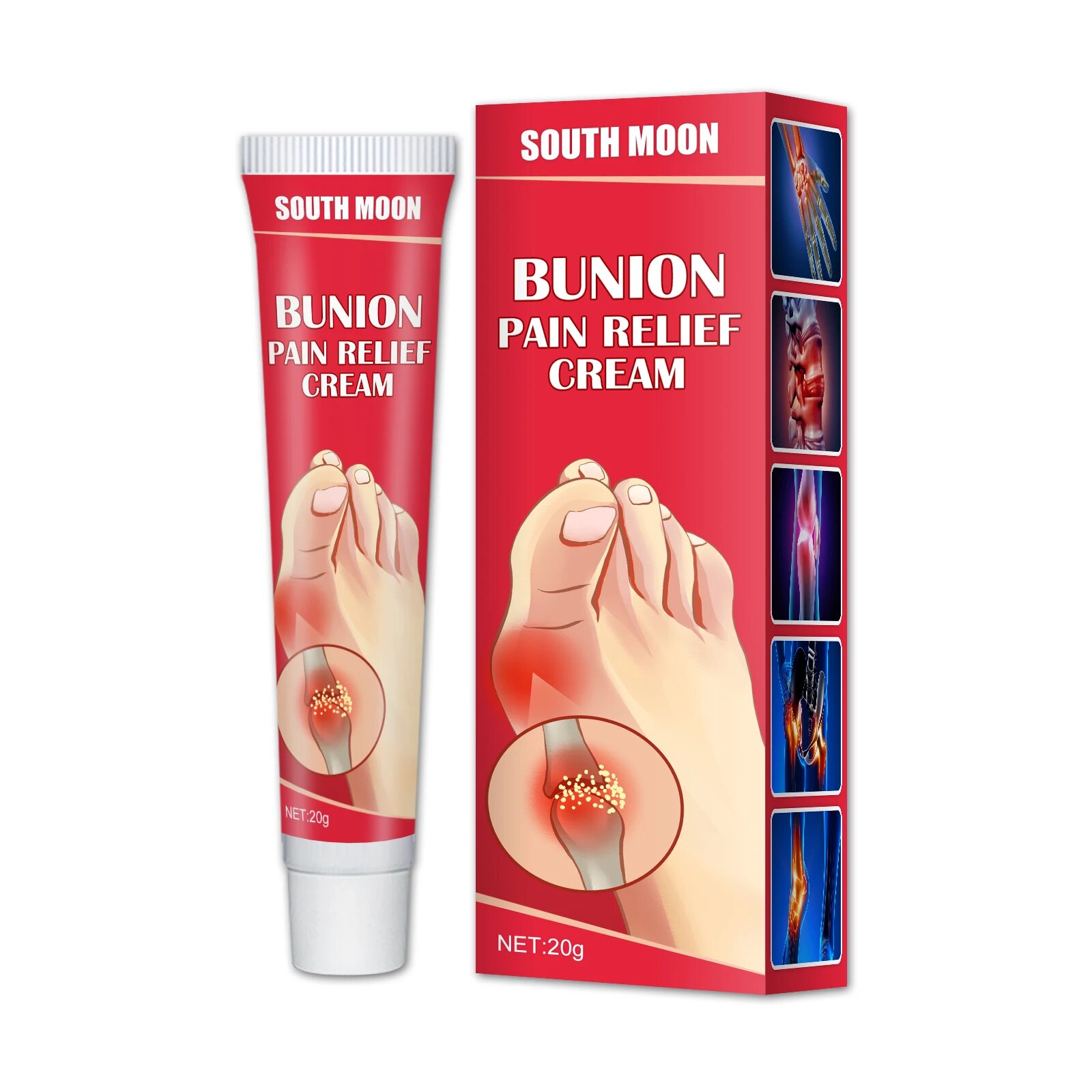 Крем от болей в суставах стопы South Moon 20g boxed