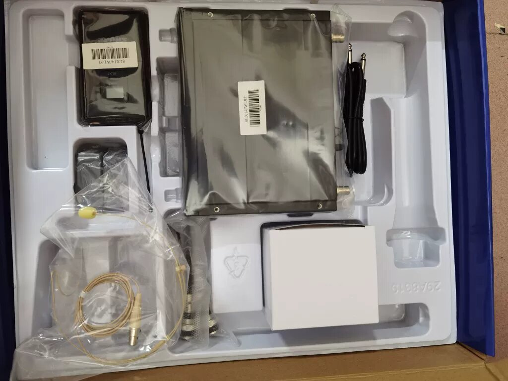 SHURE SLX4 UHF Беспроводная гарнитура с микрофоном, одноканальная система для докладчиков и артистов