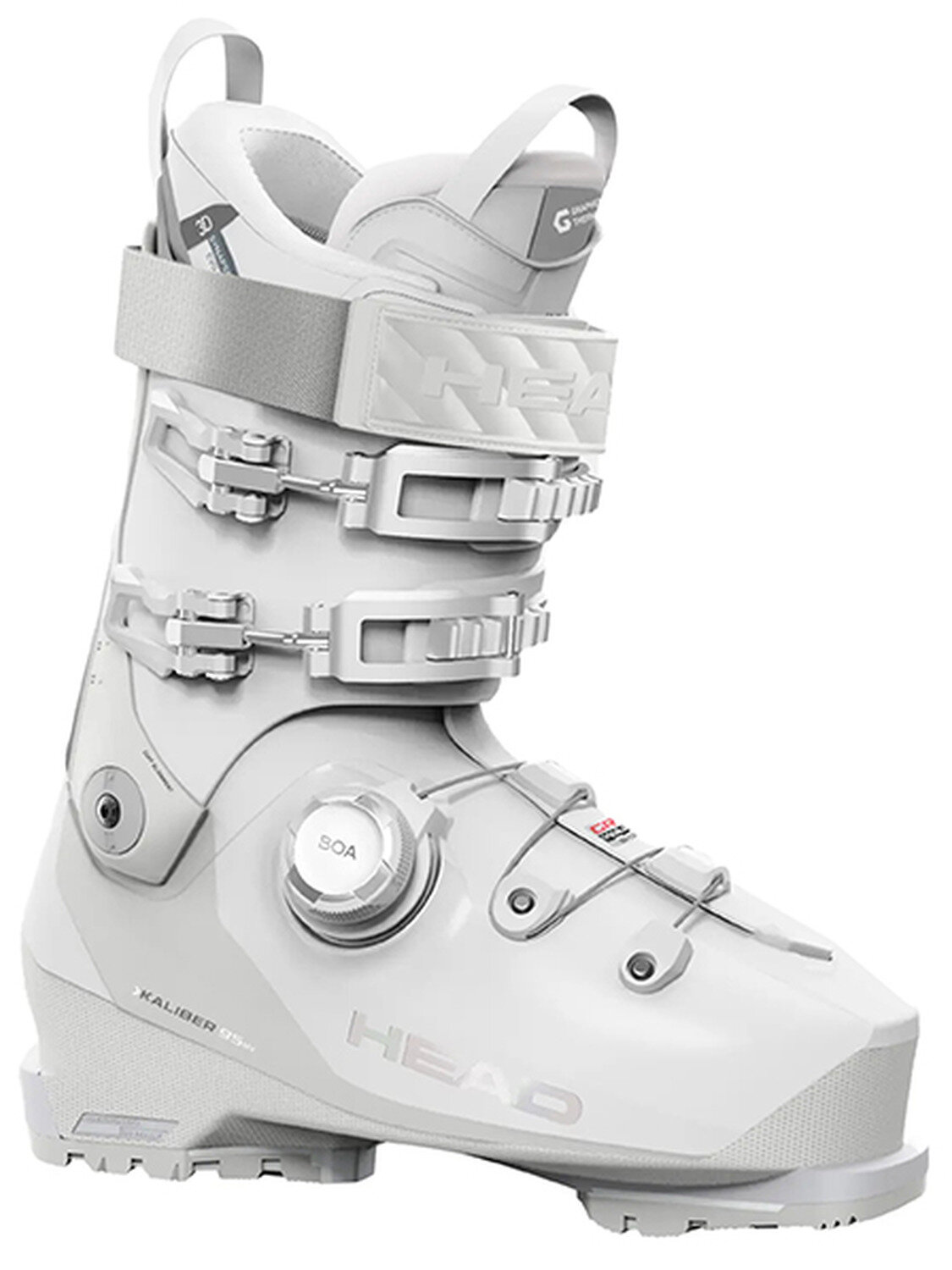 Горнолыжные ботинки Head Kaliber 95 W MV GW BOA White 25/26 , для женщин , белый