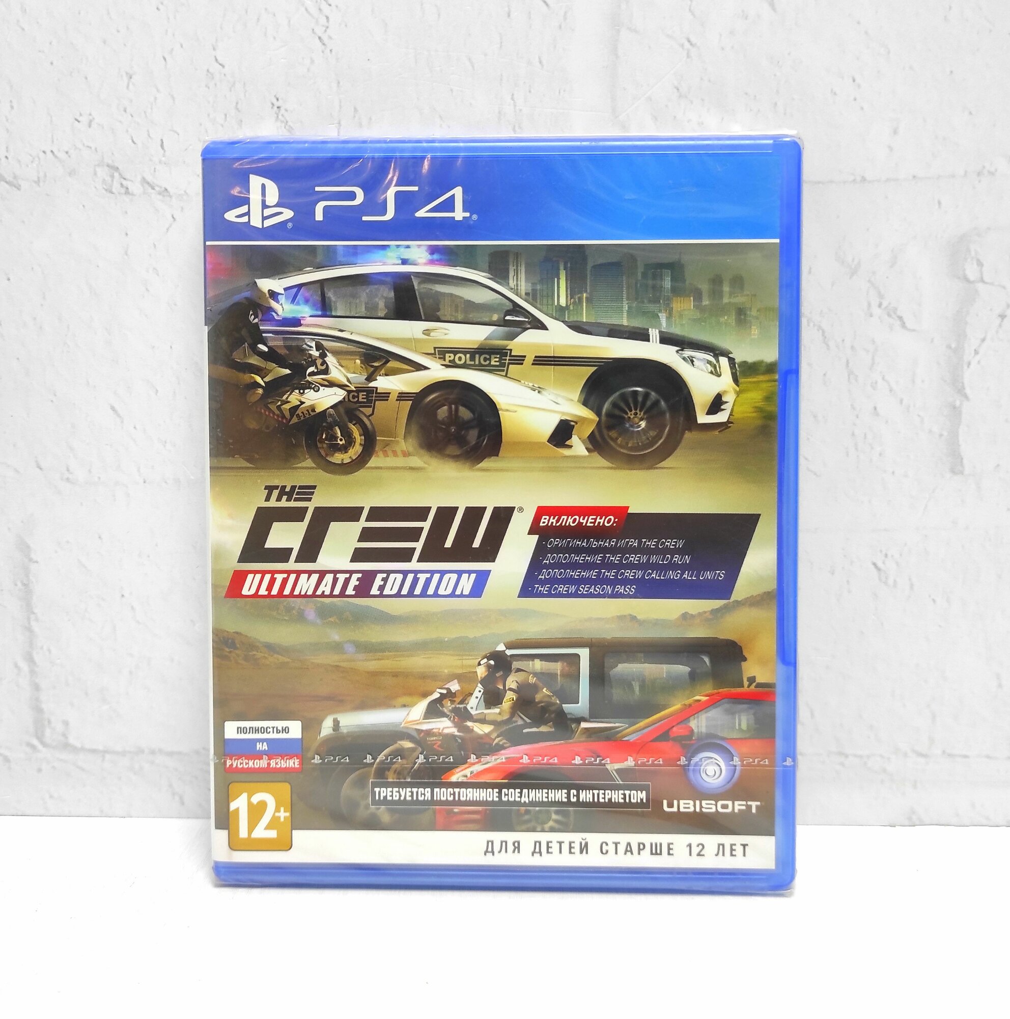 The Crew Ultimate Edition Полностью на русском включая обложку CUSA 00161 Видеоигра на диске PS4 / PS5