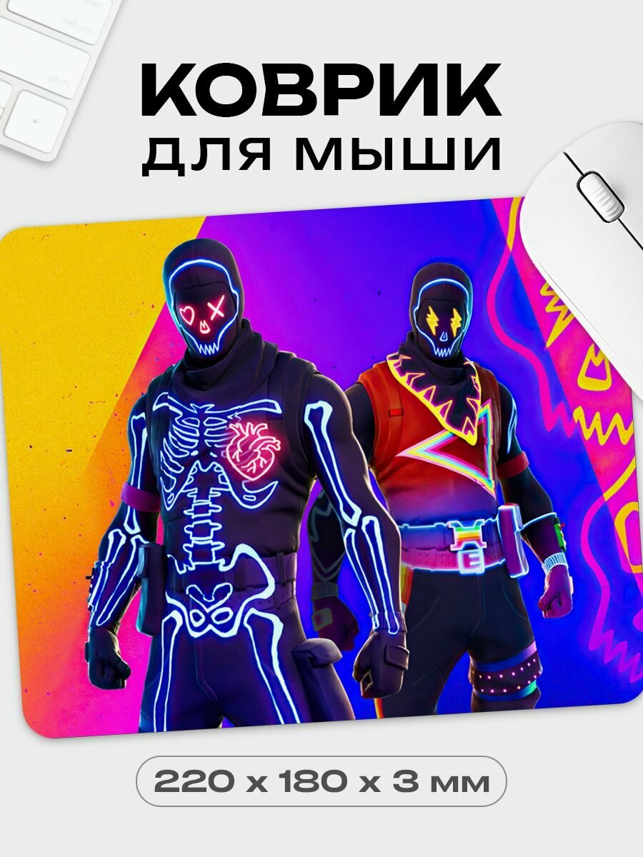 Коврик для мышки Фортнайт Fortnite, 18х22 см