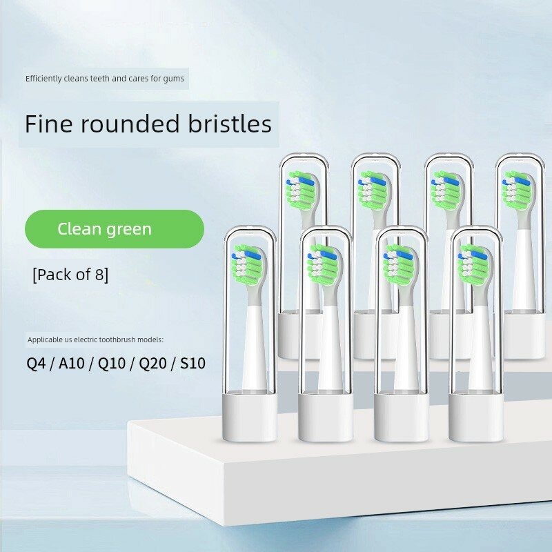 Совместим с насадками для детских электрических зубных щеток usmile Smile Plus Q20/Q3/S10/Q10/A10, сменная насадка