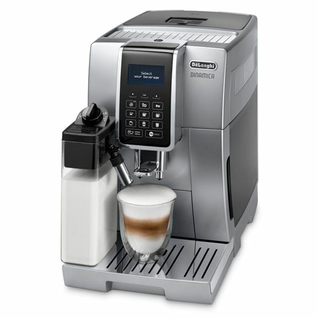 Кофемашина DeLonghi ECAM350.75. S, 1450 Вт, 15 Бар, 1,8 л, серебристый