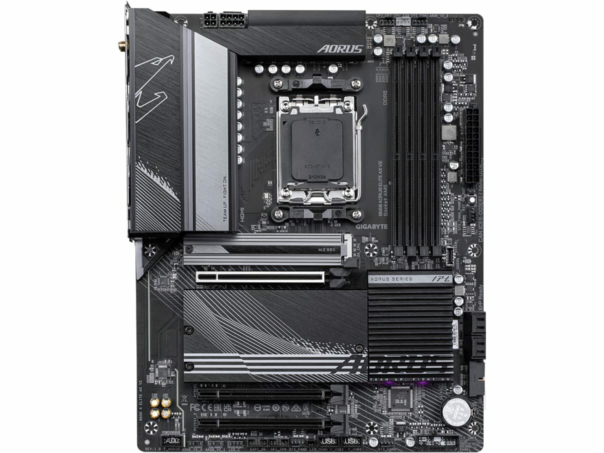 Материнская плата GIGABYTE B650 AORUS ELITE AX V2, AM5, AMD B650