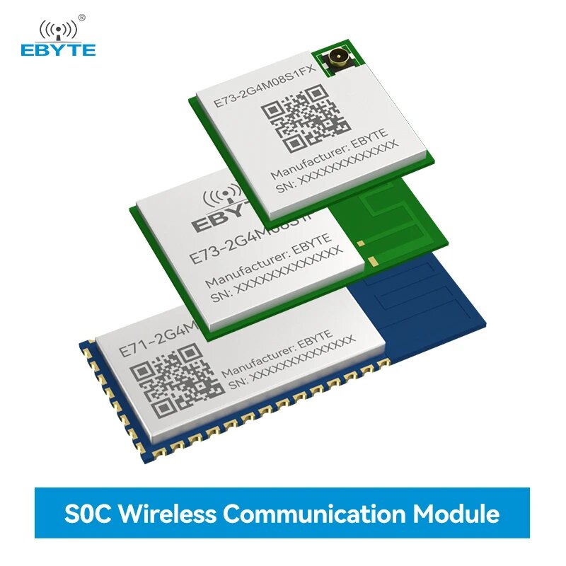 E73-2G4M08S1FX 2.4GHz nRF54L15 Модуль 200м — фото 1